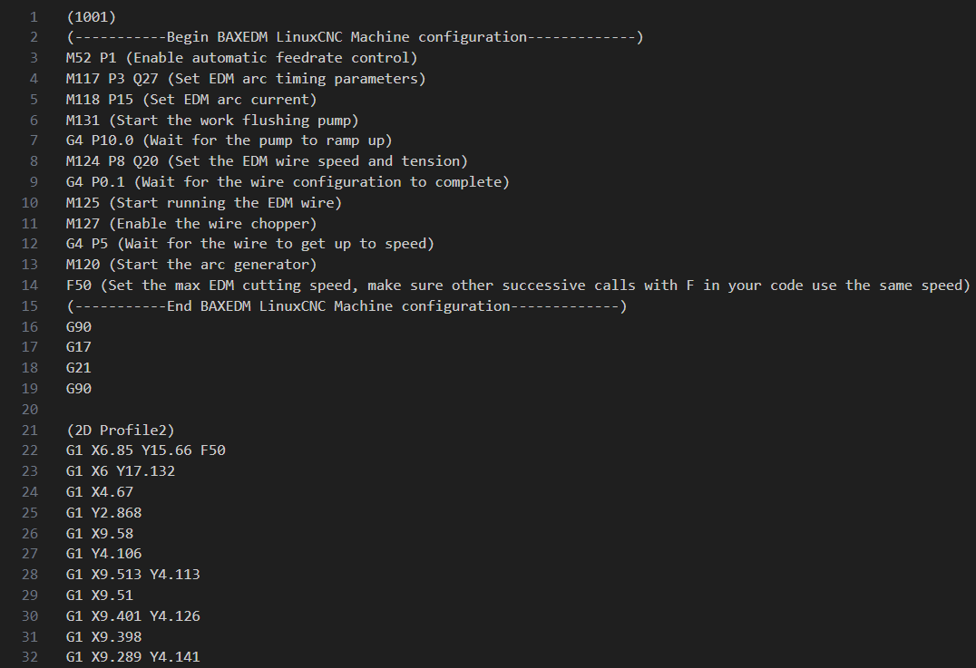 Post processor for Autodesk Fusion 360 – BaxEDM